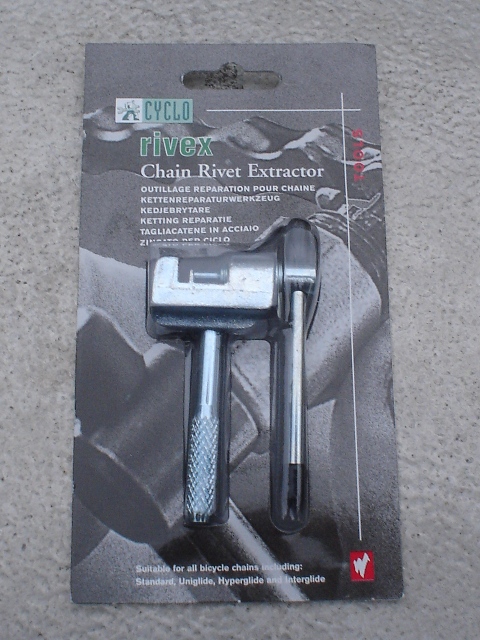 Cyclo bike chain rivet extractor splitter tool - for sale